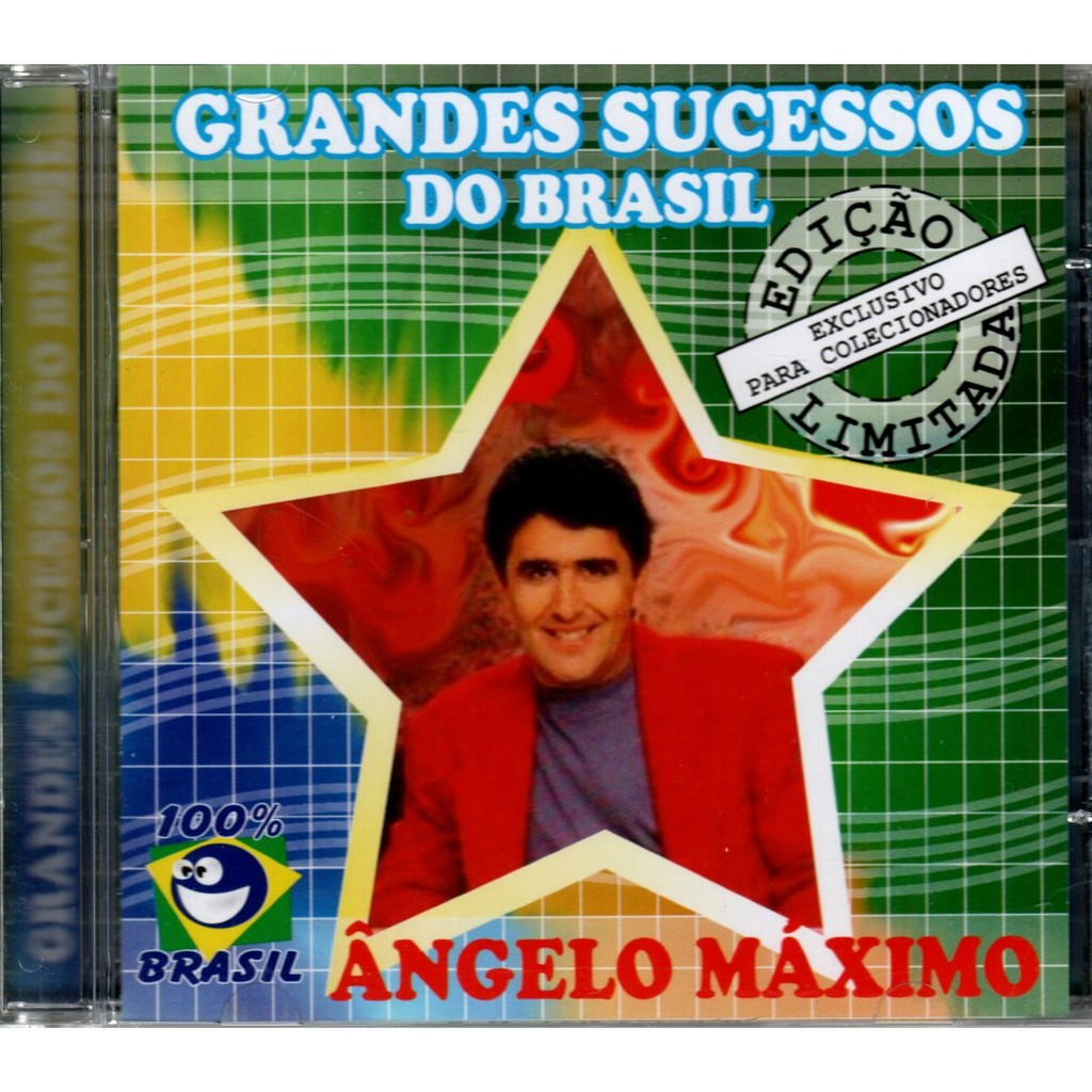 CD ANGELO MAXIMO - GRANDES SUCESSOS DO BRASIL | Shopee Brasil