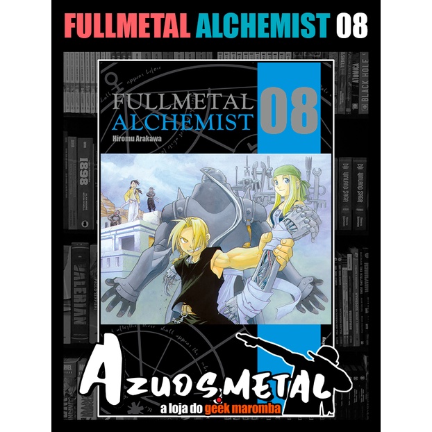 Fullmetal Alchemist (FMA) - Especial - Vol. 8 [Mangá: JBC] | Shopee Brasil