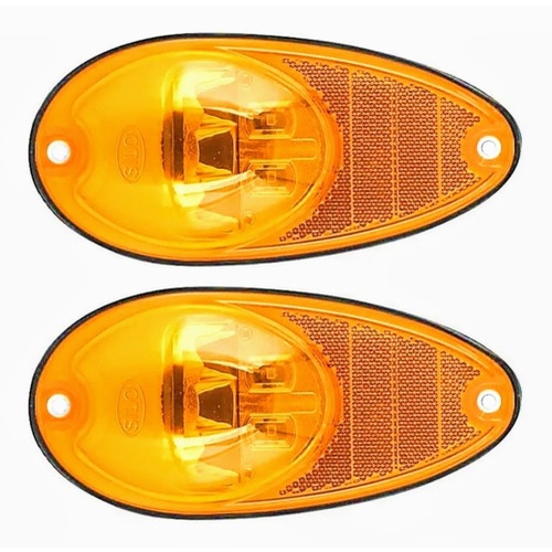 Kit Lanterna Lateral Onibus Apache Vip Led 24vts | Shopee Brasil