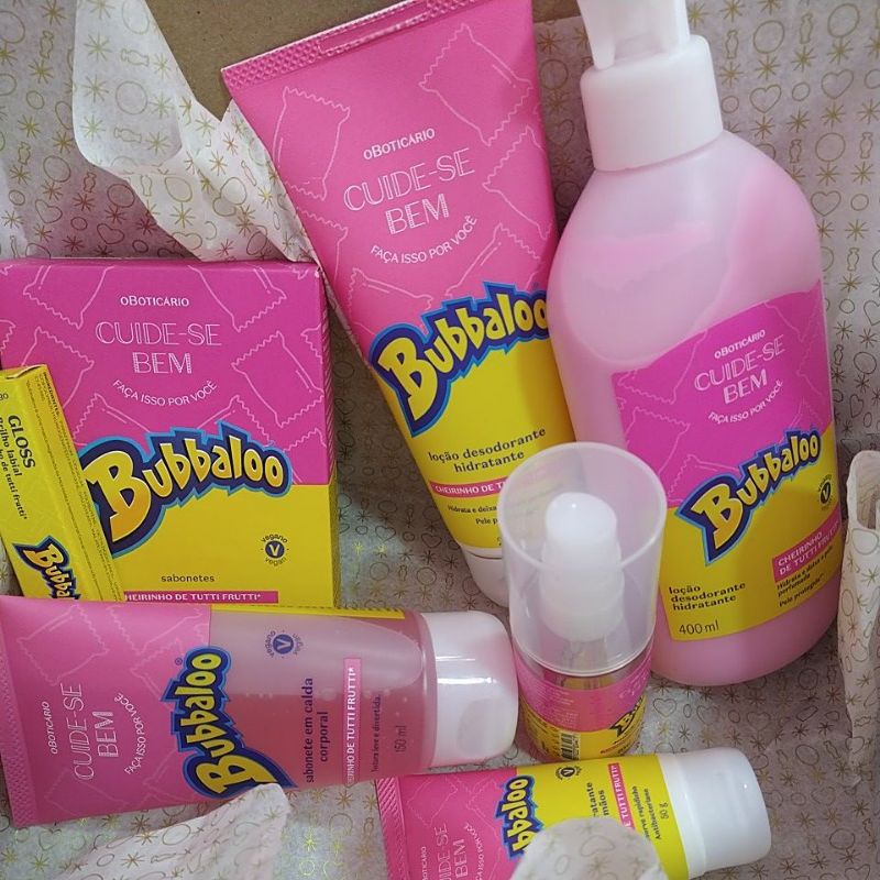 Bubbaloo KIT COMPLETO Escolher - Uva, Morango e Tutti Frutti | Shopee ...