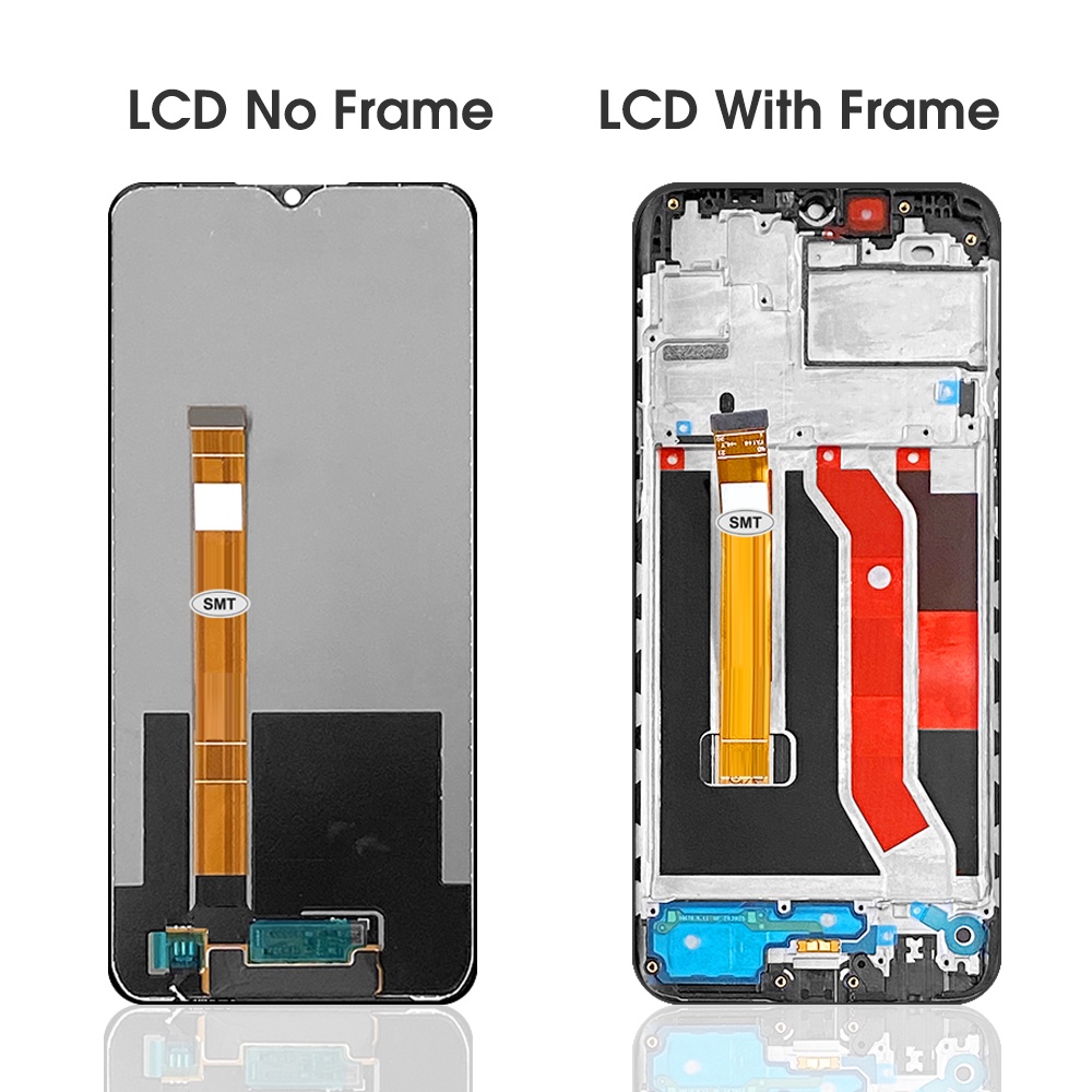 Tela Frontal Display OPPO REALME C3 A5 2020 A9 2020 LCD Com Aro ...