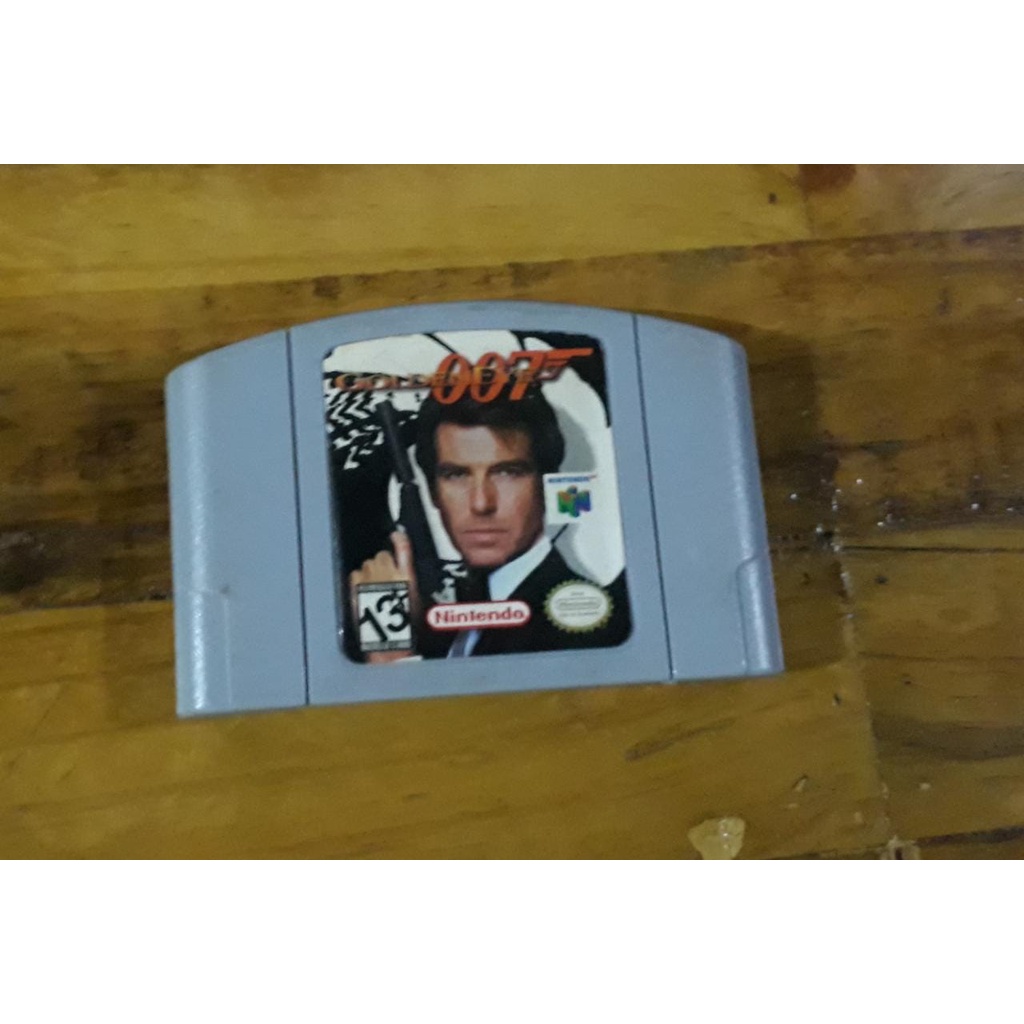 Jogo Nintendo 64 - 007 GoldenEye - Original - Americano | Shopee Brasil