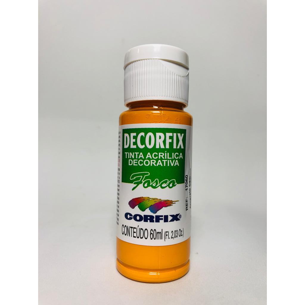 Tinta Acrílica Fosca Corfix 60ml | Shopee Brasil