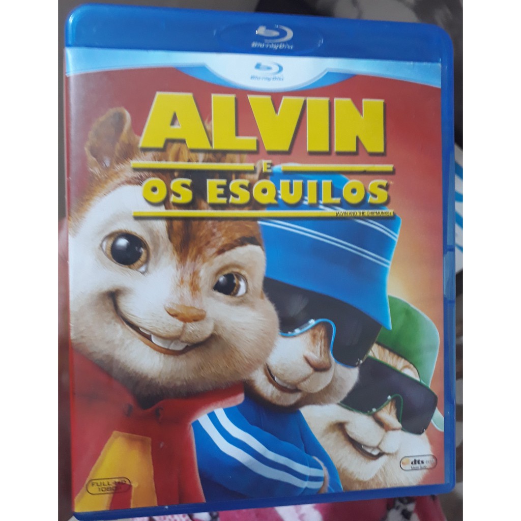 Dvd Blu Ray Alvin E Os Esquilos Bonus Fox disney | Shopee Brasil