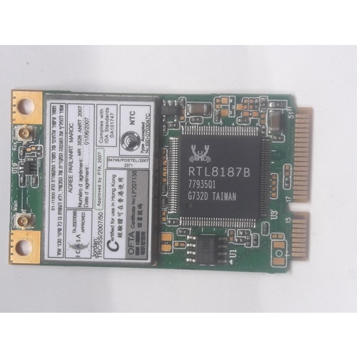 Placa Wi-fi Realtek Rtl8187b Mini Pci-e 802.11b / G | Shopee Brasil