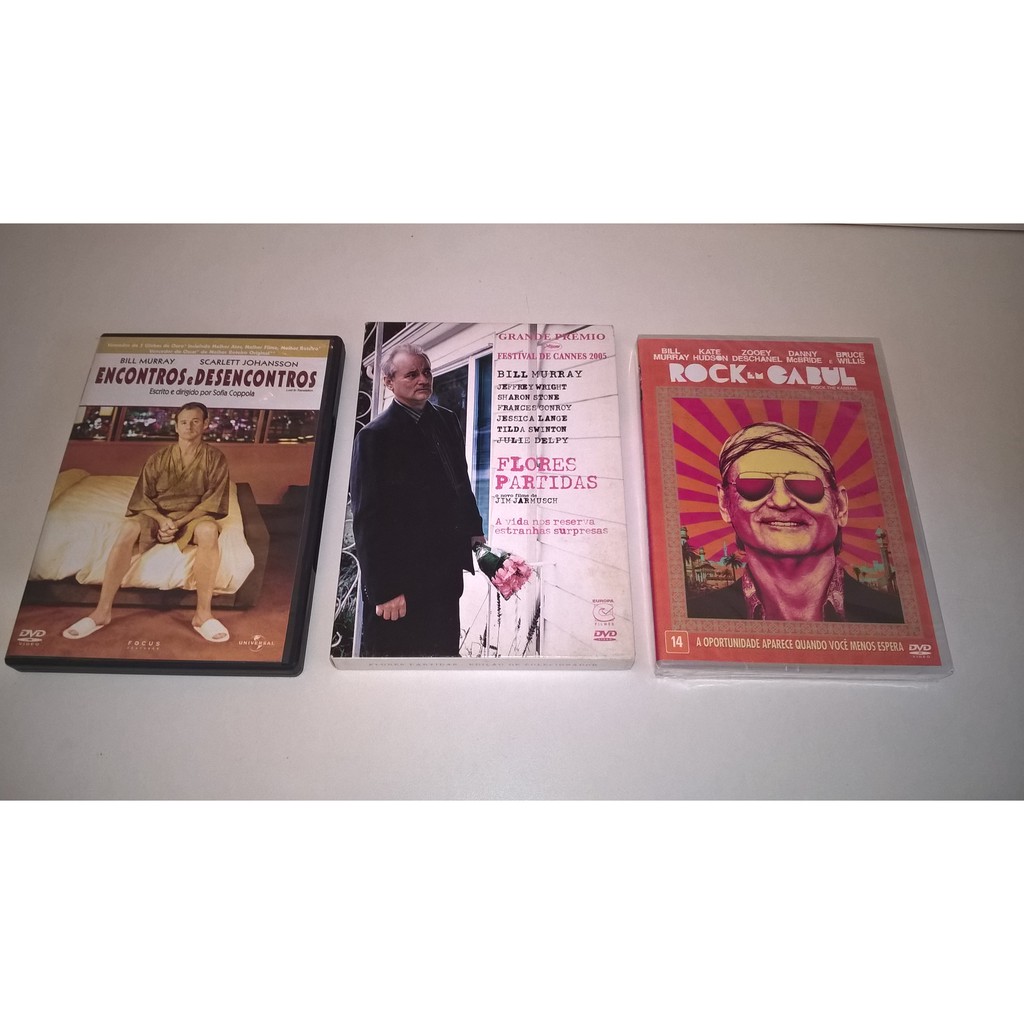 DVD - COLEÇÃO BILL MURRAY - 3 FILMES | Shopee Brasil