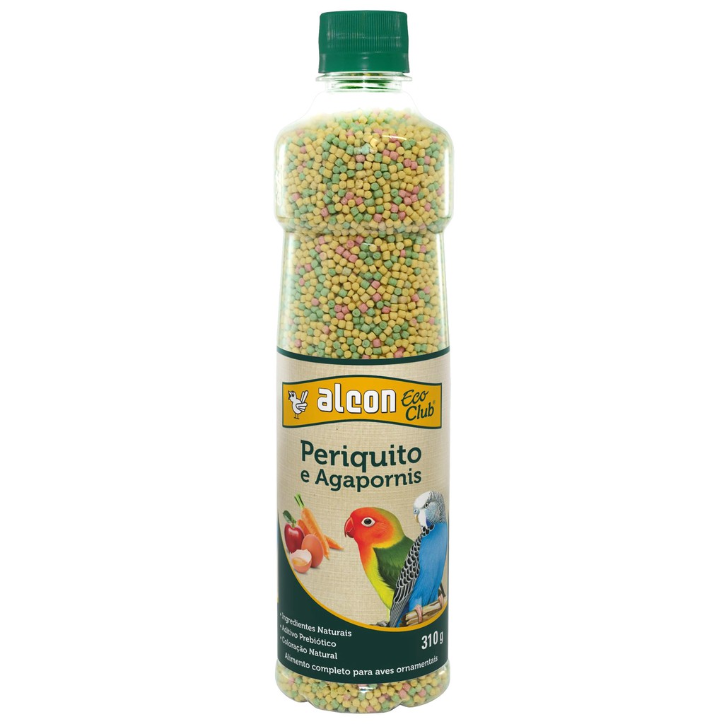 Alcon Eco Club Periquito Alimento Completo para Aves Ornamentais 310g | Shopee Brasil
