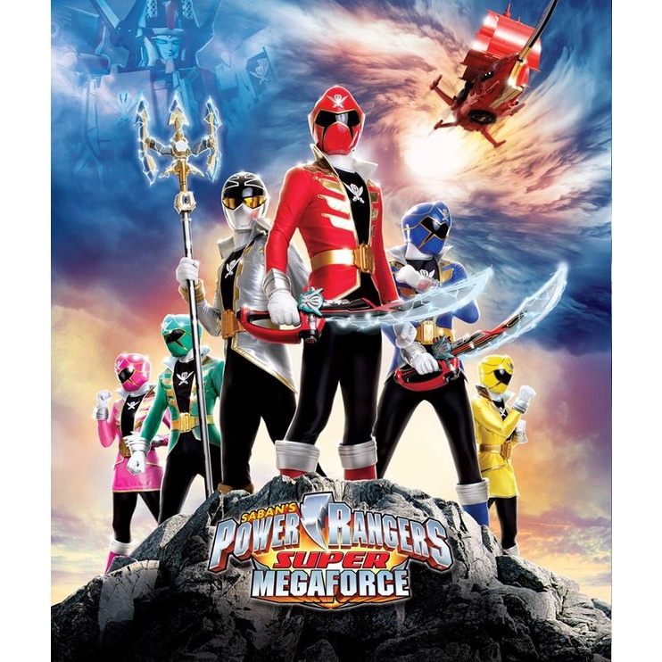 Power Rangers Super Mega Force Completo Em 3 Dvds | Shopee Brasil