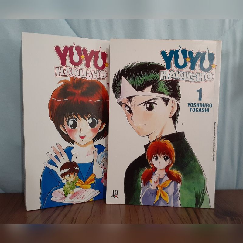 Yuyu Hakusho - vol. 1 e 2. | Shopee Brasil