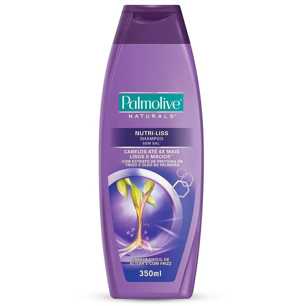 Shampoo Palmolive Naturals Nutri-liss Sem Sal Com 350 | Shopee Brasil