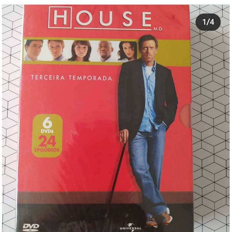Box LACRADO Dr. House 3ª temporada completa Original | Shopee Brasil