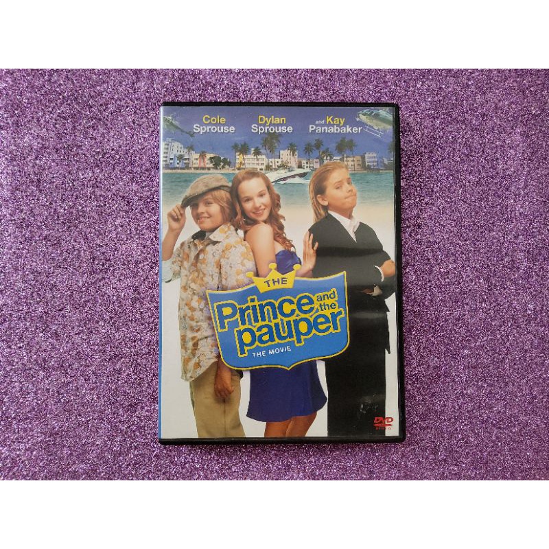 DVD Cole Sprouse e Dylan Sprouse The Prince and The pauper. | Shopee Brasil