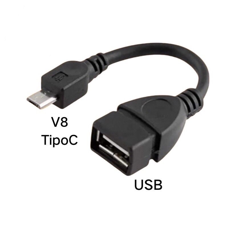 Cabo Adaptador Otg V8 Usb Para Celular Tablet Motorola Samsung Pendrive ...