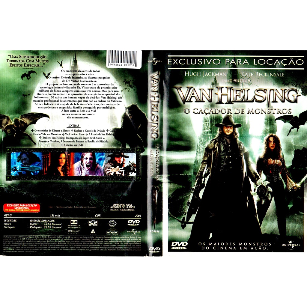 DVD - VAN HELSING | Shopee Brasil