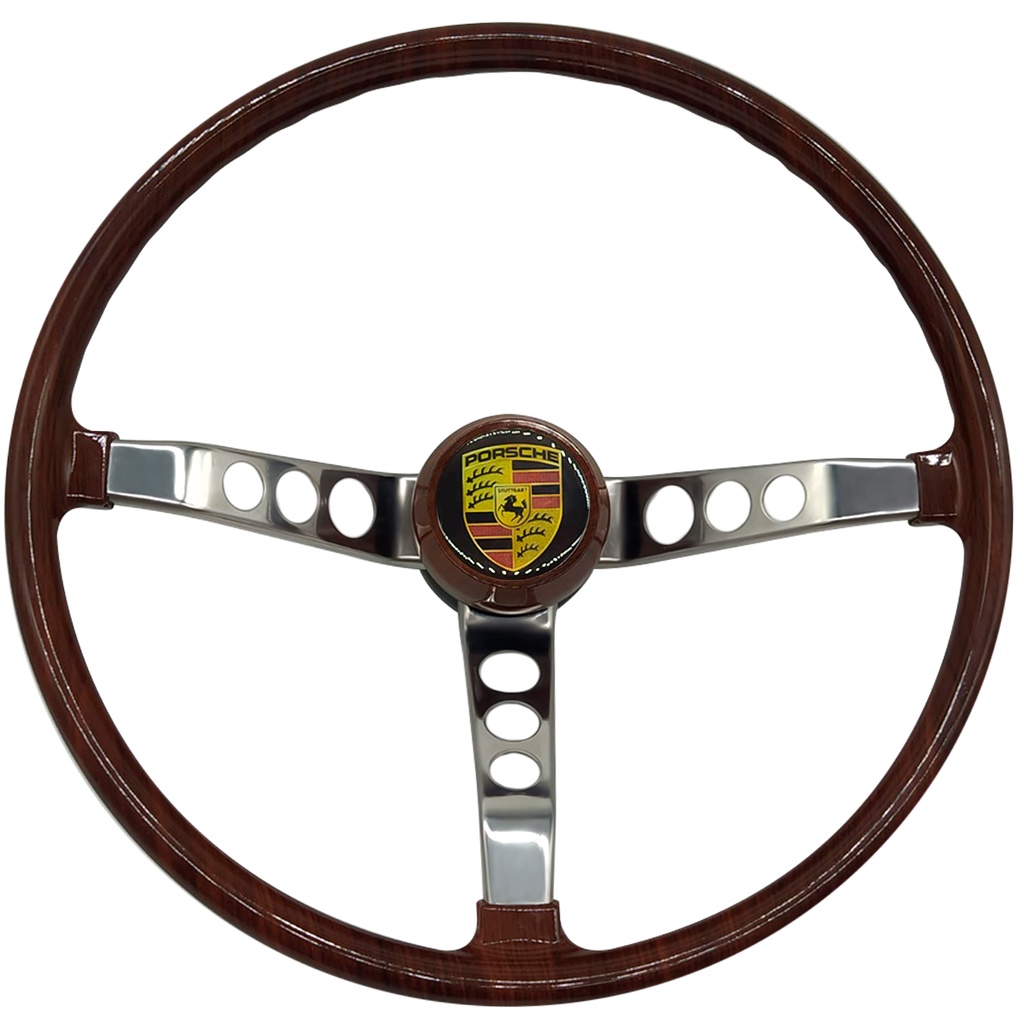 Volante Gts Fusca 77 78 79 80 81 82 83 84 85 Madeira Jacarandá- Porsche - Corre Que Ta Baratinho