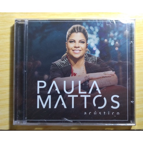 Cd Paula Mattos - Acustico ( Cd Original ) | Shopee Brasil
