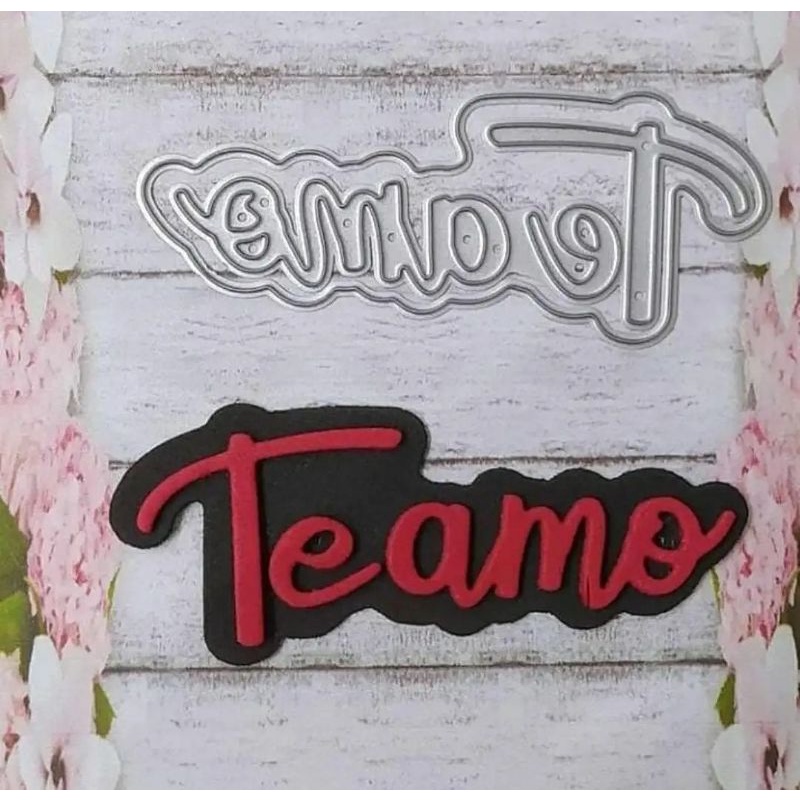 Faca faquinha corte Te amo scrapbook | Shopee Brasil