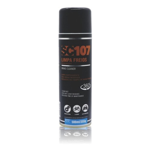 Limpa Freios Sc107 500ml (355g) Sieger Caixa Com 12 Unidade | Shopee Brasil
