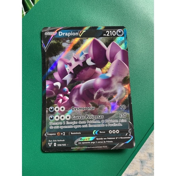Drapion-V (106/185) Pokemon TCG! | Shopee Brasil
