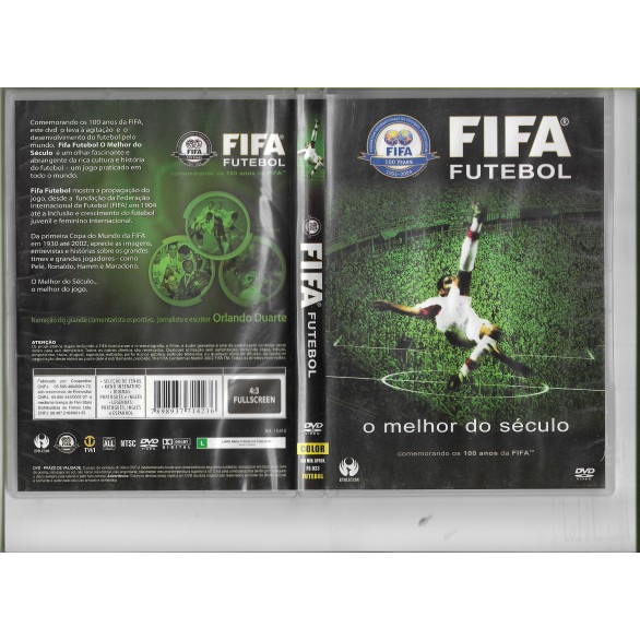 DVD Fifa Futebol - O Melhor do Século - Comemorando 100 anos de Fifa ...