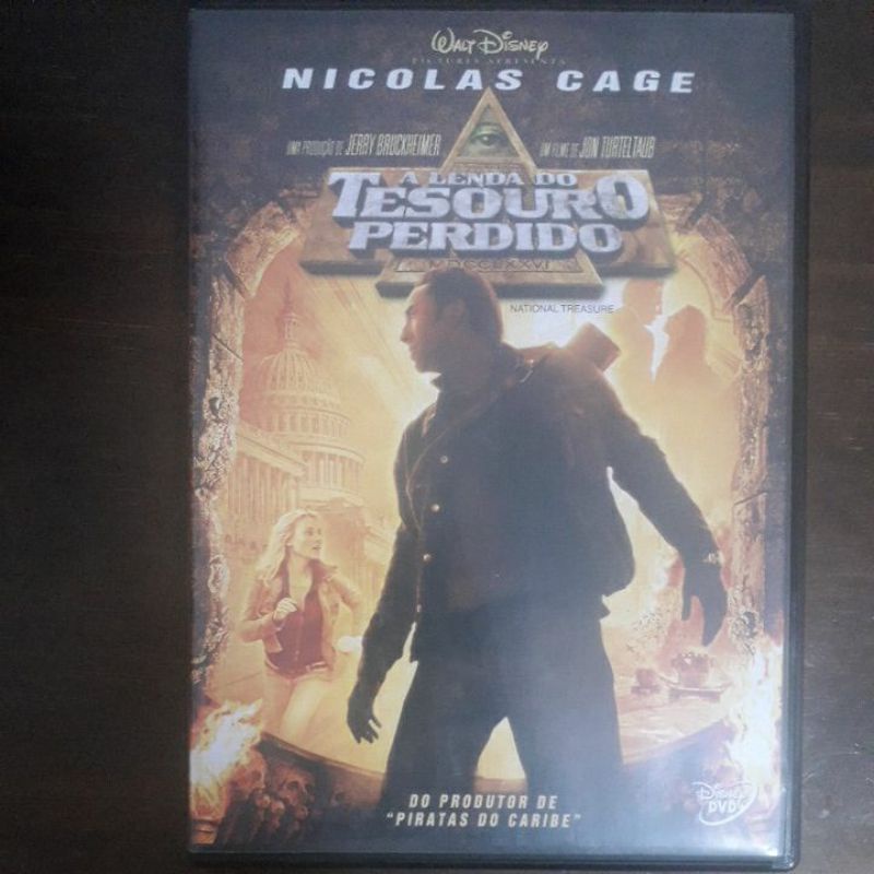 DVD A lenda do tesouro perdido | Shopee Brasil