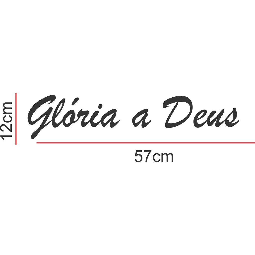 Adesivo Vidro Parabrisa Carro Moto Frase Glória A Deus Senhor Religião Religioso | Shopee Brasil