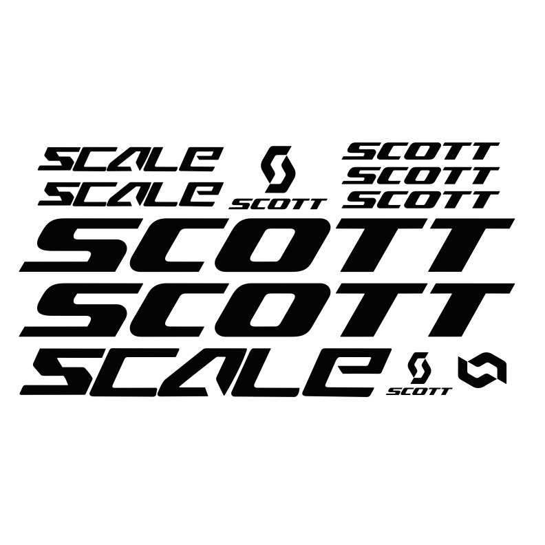 adesivos scott scale montain bike mtb bicicleta | Shopee Brasil