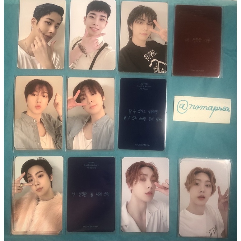 ASTRO Photocards Diversos | Shopee Brasil
