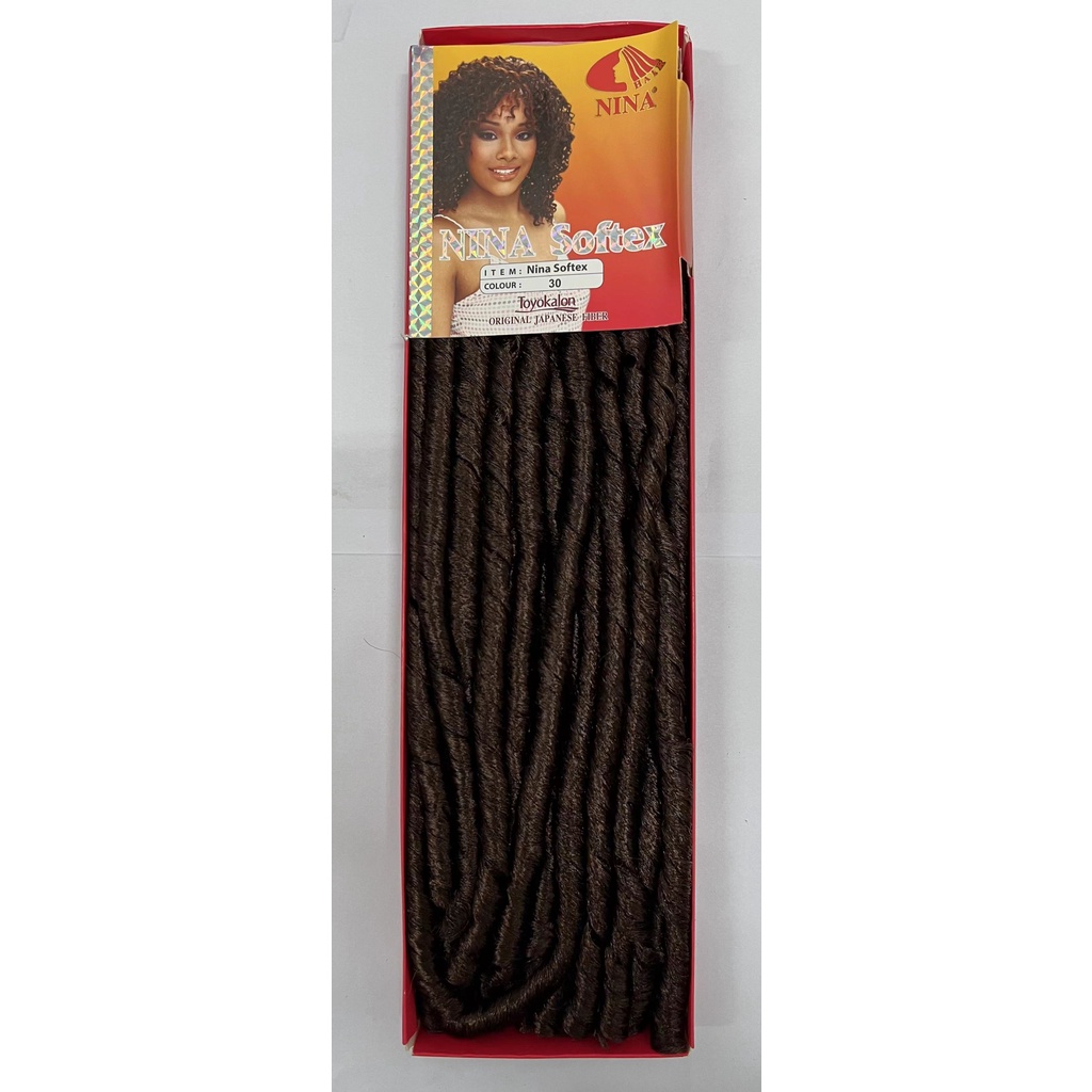 Cabelo Nina Softex Com 4 Pacotes Crochet Braid | Shopee Brasil