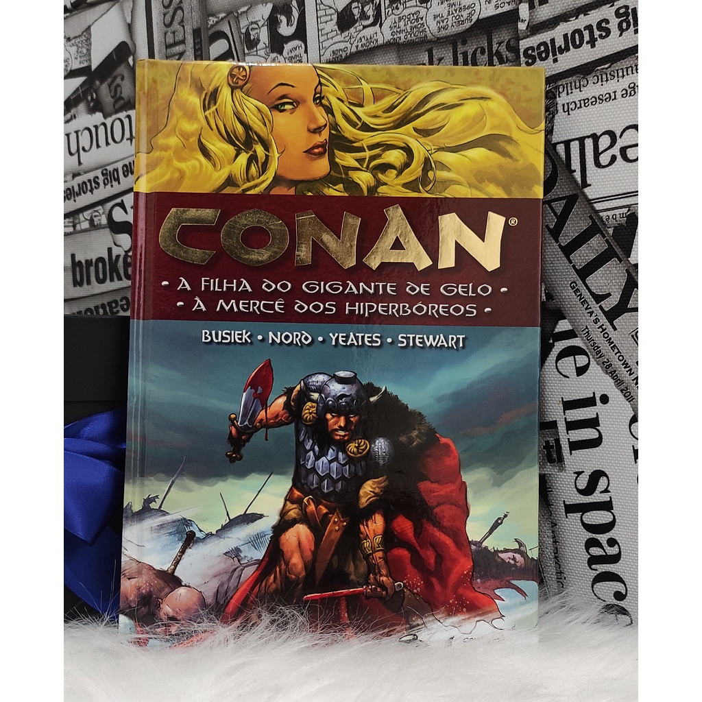 Conan. A Filha do Gigante de Gelo. À Mercê dos Hiberbóreos | Shopee Brasil