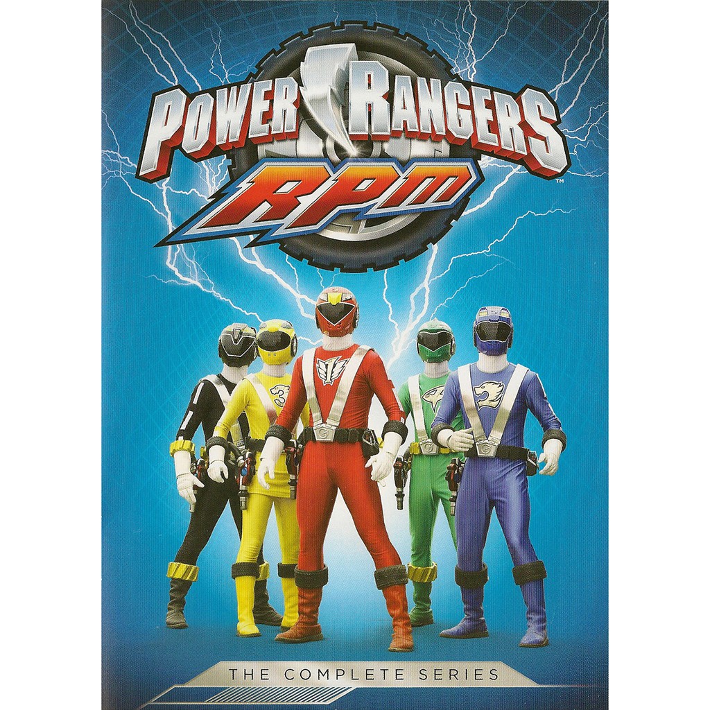 Power rangers RPM (completo) | Shopee Brasil