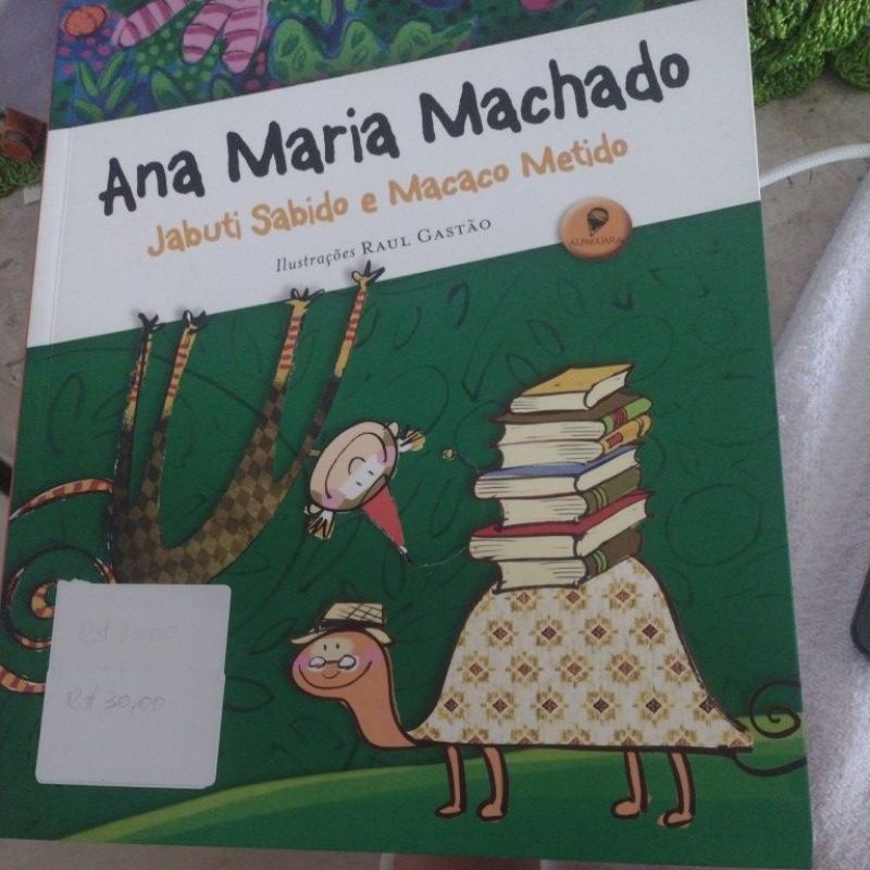 Jabuti Sabido E Macaco Metido - Ana Maria Machado | Shopee Brasil