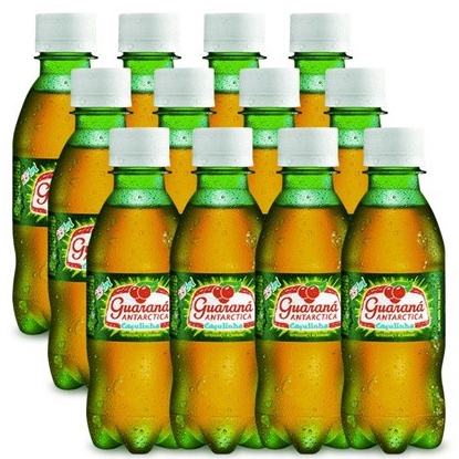 Mini Refrigerante GUARANÁ ANTARCTICA com 10 unidades de 200ml | Shopee ...