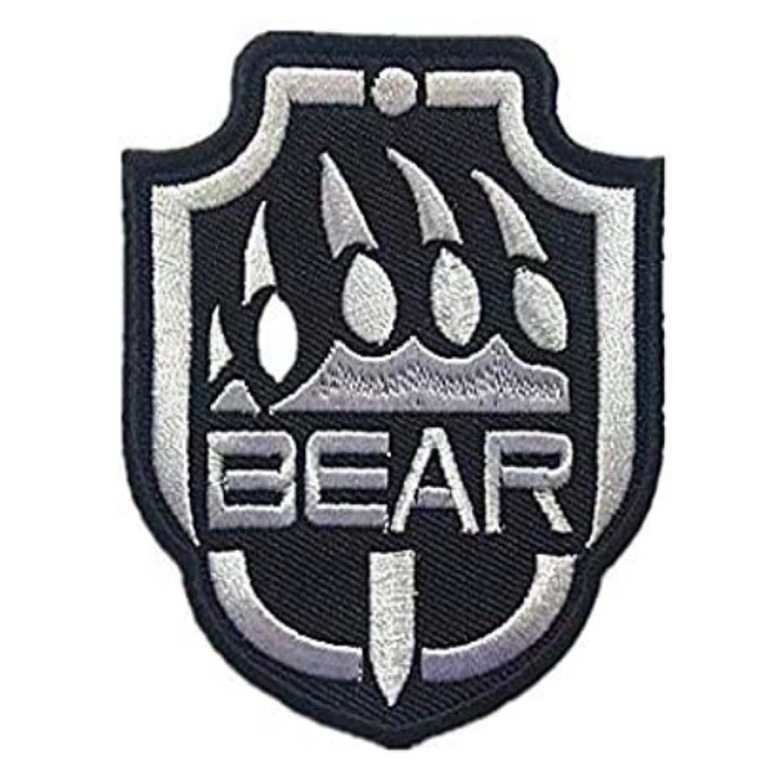 PATCH BORDADO BEAR TARKOV - gamer - Airsoft com carrapicho, para costurar ou termocolante ...