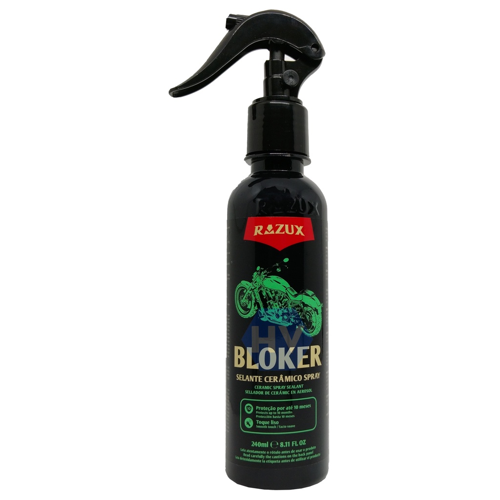 Selante Cerâmico Spray Bloker 240ml Motos Proteção Sio2 | Shopee Brasil