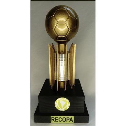 Miniatura taça (troféu) Recopa Sulamaericana 2022 verdao | Shopee Brasil