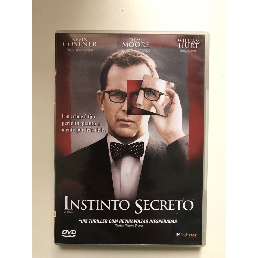 dvd filme Instinto Secreto com Kevin costner e Demi Moore - original ...