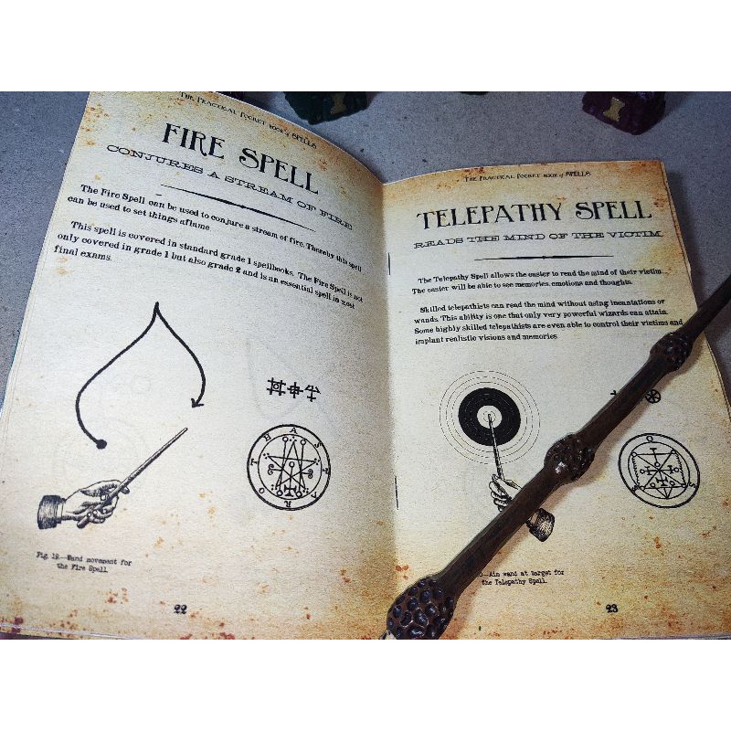 Paginas Do Livro De Feiticos De Harry Potter Harry Potter A Magia Da