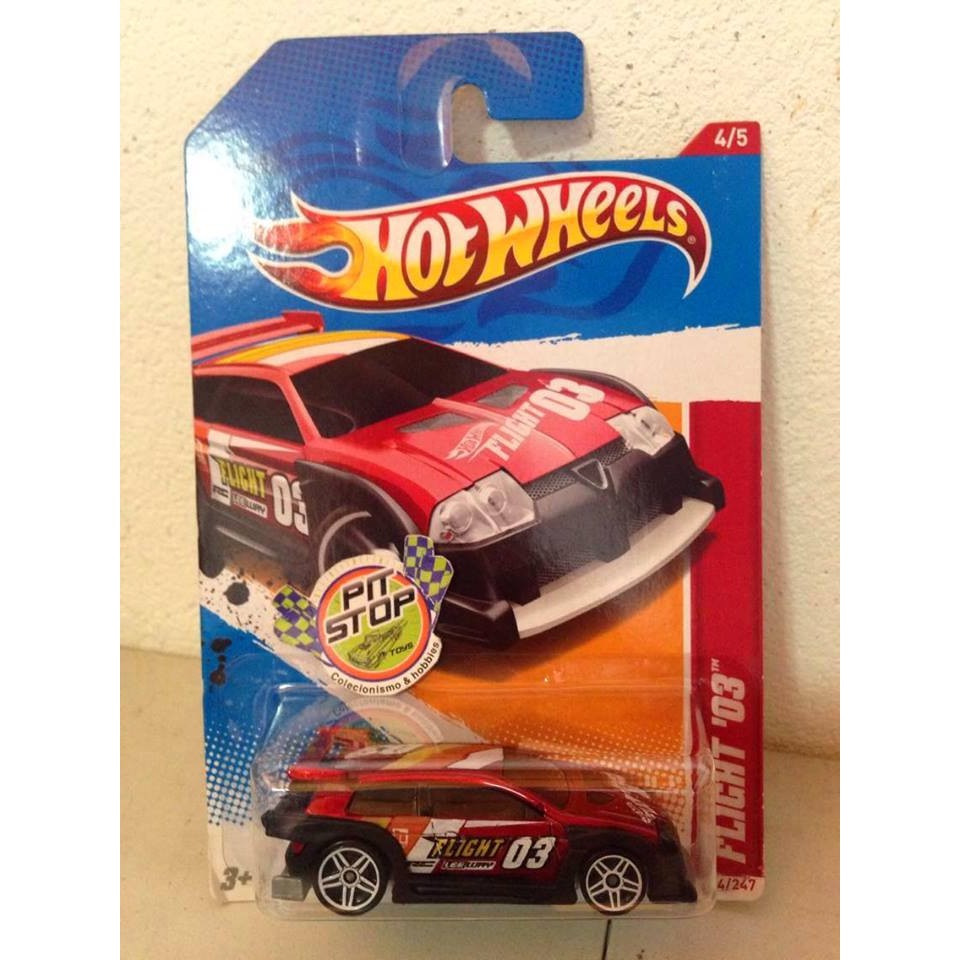 HOT WHEELS - FLIGHT 03 VERMELHO - MAINLINE 2012 - Faz a Boa!