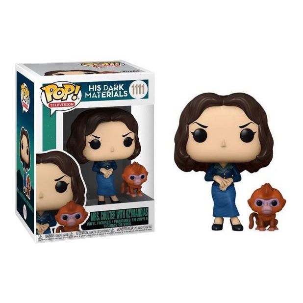 Funko Pop! His Dark Materials - Mrs Coulter With The Golden Monkey ...