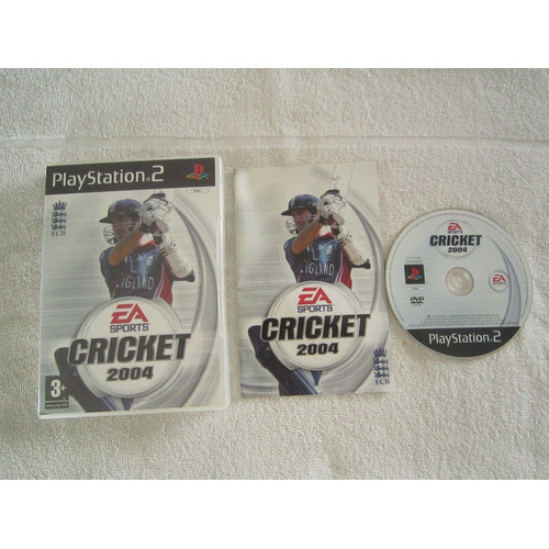 Playstation 2 Cricket 2004 ((( Jogo Original ))) | Shopee Brasil