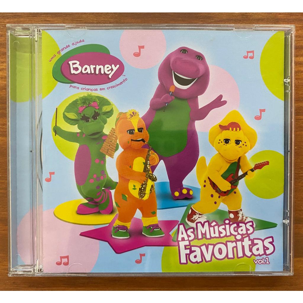 CD Barney - As Músicas Favoritas - Vol.1 | Shopee Brasil