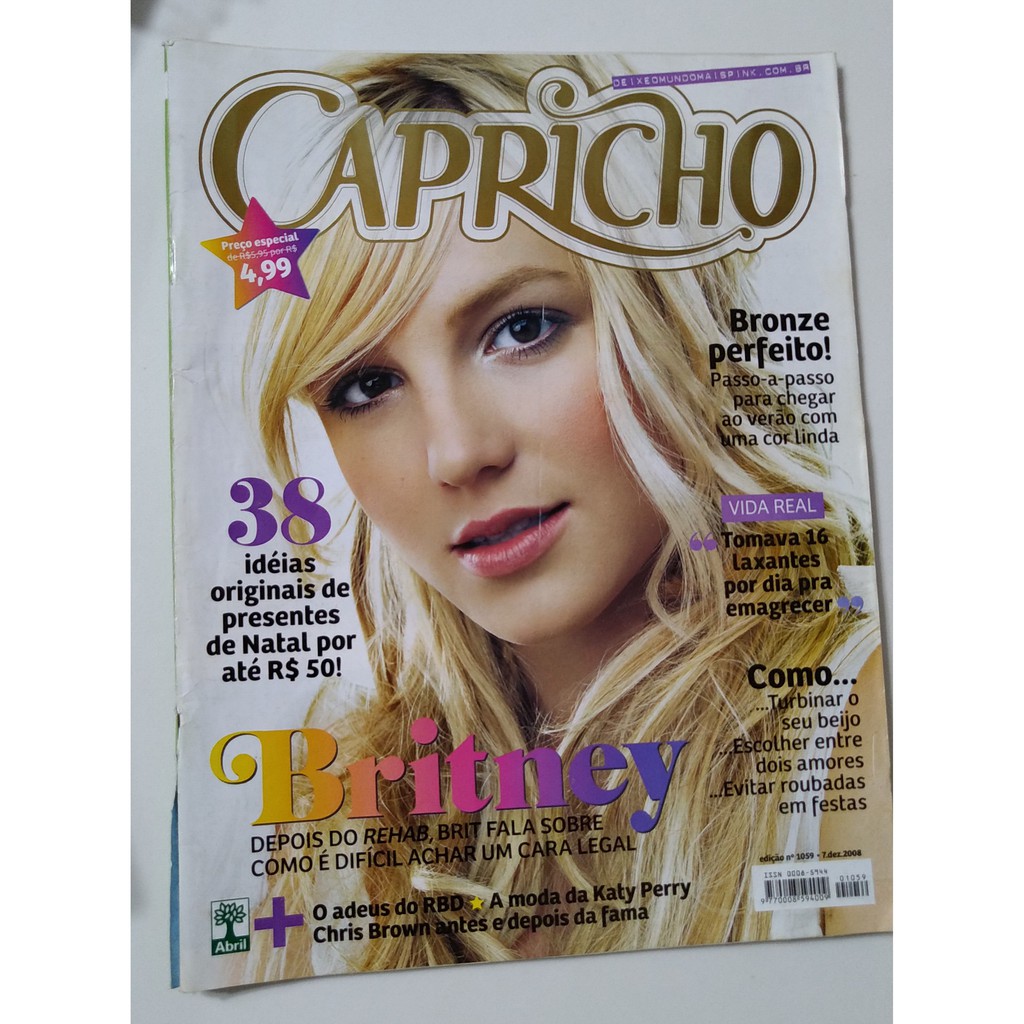 Revista Capricho - O Adeus do RBD | Shopee Brasil