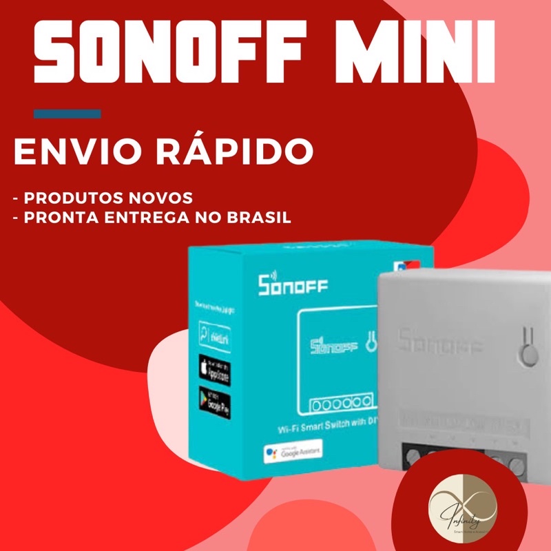 Sonoff Mini R2 - Automação Residencial | Shopee Brasil