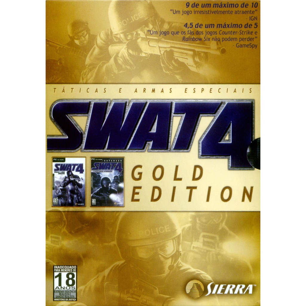 Swat 4 Gold Edition PC jogo para computador | Shopee Brasil