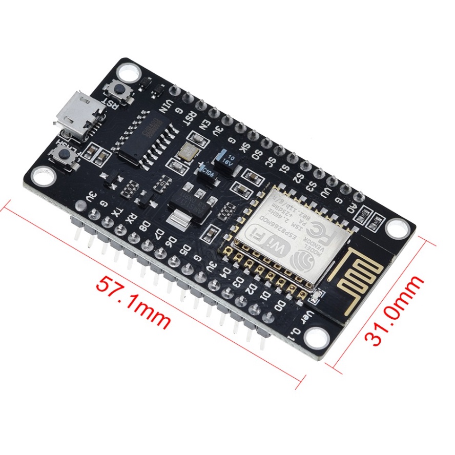 PLACA ESP8266 8266 NodeMcu v3 CH340 NODEMOU V3 WIFI 802.11 B/G/N ESP12 Arduino Lua Esp8266 ...
