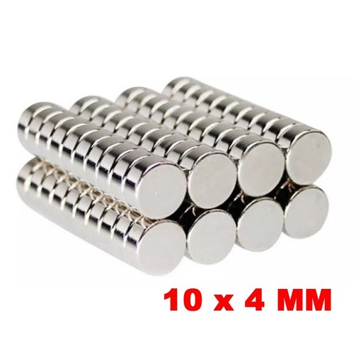 Ima De Neodímio Disco 10mm X 4mm 10 Peças 10x4 Mm 10 X 4 Mm - SP ...