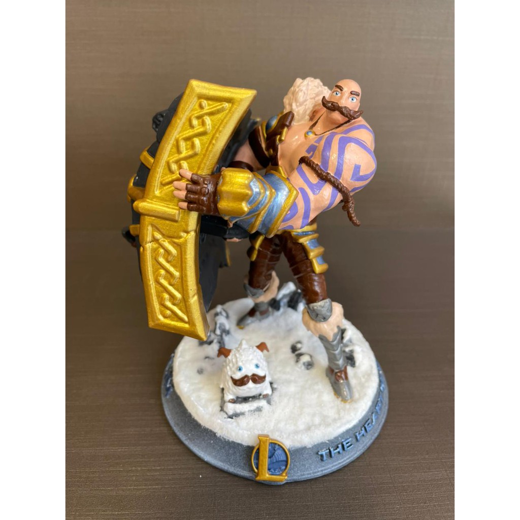 Braum - League Of Legends - Diorama - Estátua - Action Figure | Shopee ...