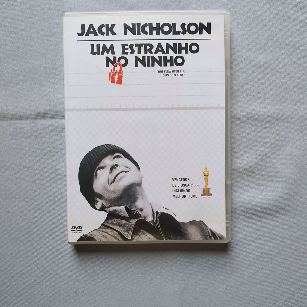 Dvd Um Estranho No Ninho Jack Nicholson Shopee Brasil