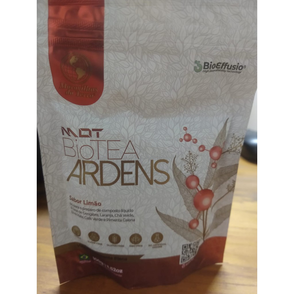 MDT BioTea Ardens - Sabor Limão - [Chá Molecular Termogênico e Natural ...